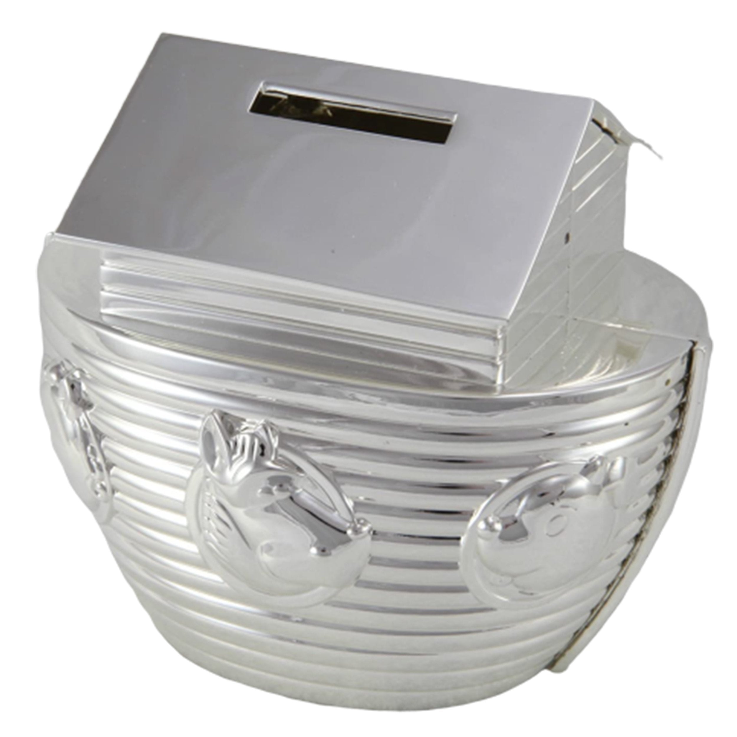 Whitehill Silver Plated Noahs Ark Money Bank – Deniliquin Jewellers